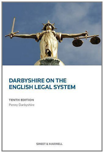 Darbyshire on the English Legal System by Penny Darbyshire 10th (tenth ...