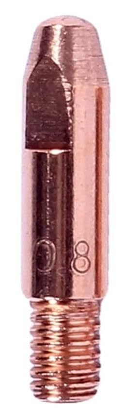 Mig Welding Tip Cooper M6/0.8 mm (Pack of 20 pcs) : Amazon.in ...