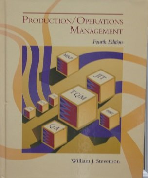 Production/Operations Management: Stevenson, William J.: 9780256105117 ...