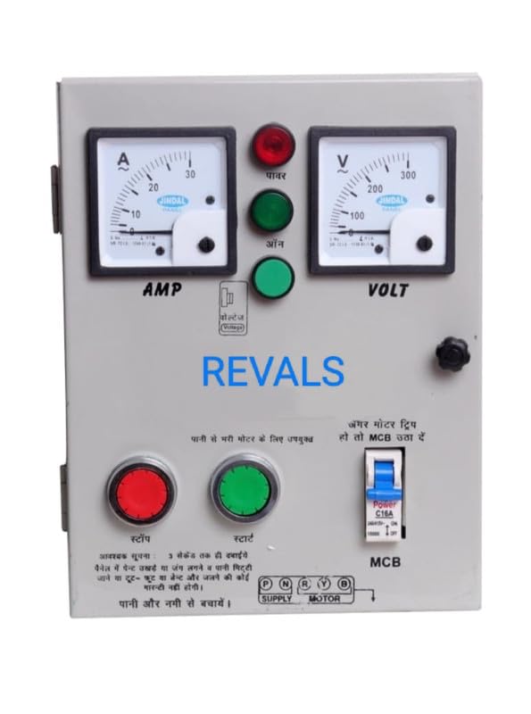 REVALS Single Phase Submersible Control Panel, 1 HP, 220/240V ...