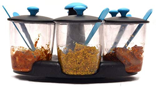 A To Z Sales Aachar with Masala Stand 360 Degree Rotational Revolving ...