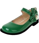 Amazon.com | Meefit Women Wedge Patent Leather Mary Janes Low Heel ...