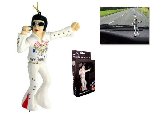 Buy Original Wackel Elvis Car Dashboard Hanging Doll Action Figure ...