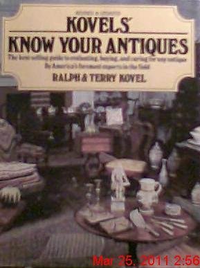 Kovels' Know Your Antiques: Ralph Kovel, Terry Kovel: 9780517545010 ...