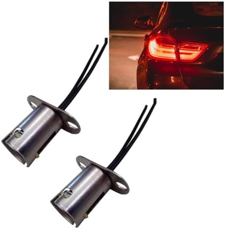 Amazon.com: BAY15D Car Light Bulb Socket, 1157 LED Light Bulb Socket ...