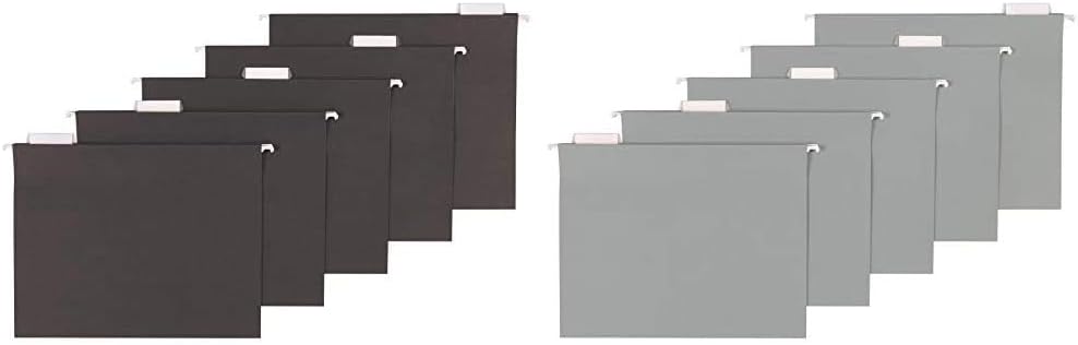Amazon.com : Amazon Basics 25-Count Hanging File Folders, Letter Size ...