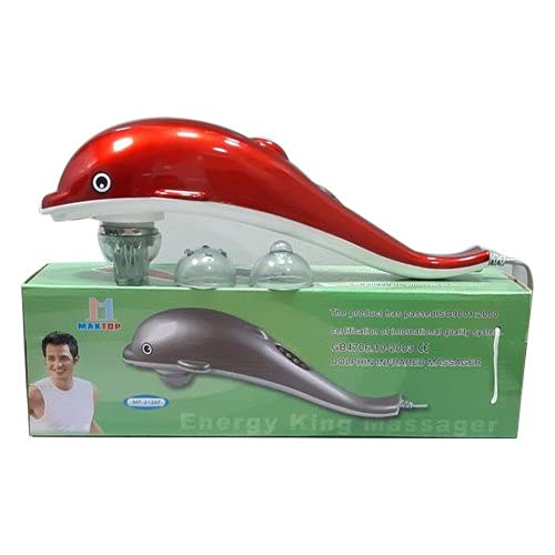 Tusig® Dolphin Handheld Massager with Vibration, Magnetic, Far Infrared ...