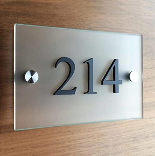 SIGNOOGLE Customized Personalized Acrylic Room Number Name 3d Sign ...