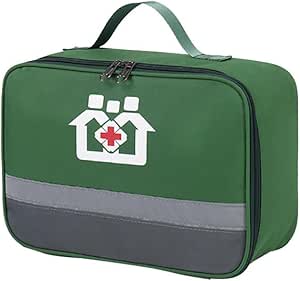 Uposao First Aid Bag Empty Small Medical Kit Pouch Portable Travel ...