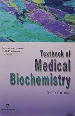 Textbook of Medical Biochemistry: Ramakrishnan, S.: 9788125020714 ...