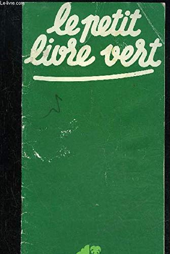 Amazon.fr - LE PETIT LIVRE VERT - COLLECTIF - Livres