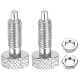 HARFINGTON 2pcs Spring Plunger M16x1.5 Thread Size Pin Dia. 8mm ...