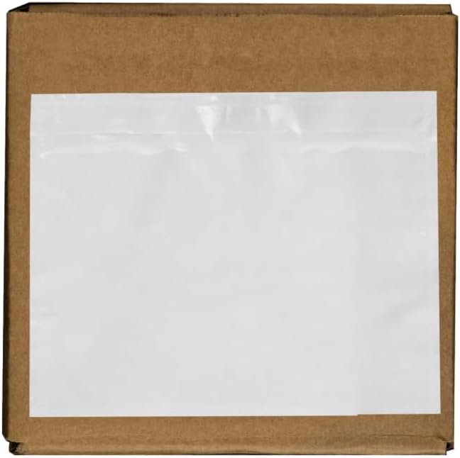 Amazon.com : Clear Adhesive 7x10 Top Loading Packing List/Shipping ...