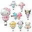 Amazon.co.jp: サンリオ(SANRIO) シークレット前髪クリップ（セーラーカラー） サンリオキャラクターズ ABS樹脂・スチール ...