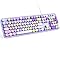 Amazon.com: KNOWSQT Wired Computer Keyboard - Milk Tea Colorful Retro ...