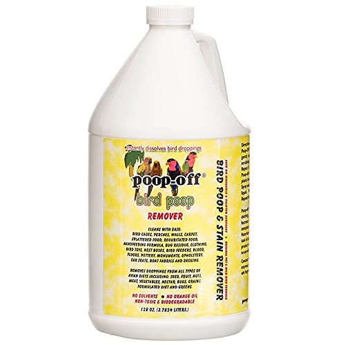 Poop-Off Bird Poop Remover 1 Gallon - Pack of 2 : Amazon.in: Pet Supplies