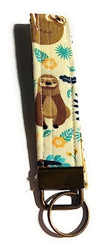 Amazon.com: Keychain Wristlet (Short, Sloth) : Handmade Products