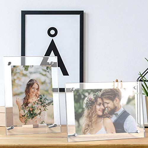 Picture Frame, 8.5X11 Clear Acrylic Photo Frame 4A Letter Size ...