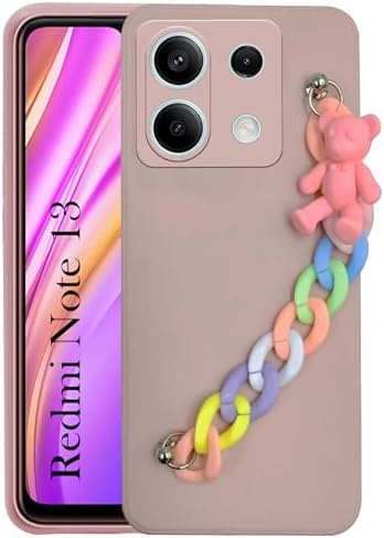 Jkobi Back Cover for Xiaomi Redmi Note 13 5G Girls Case with Bracelet ...