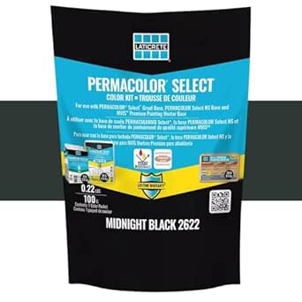 Permacolor Select Grout Color Kit - Midnight Black: Amazon.com: Tools ...
