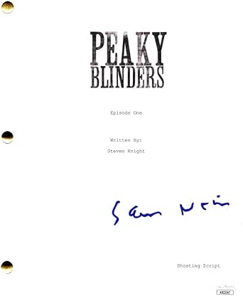 Sam Neill Signed Autograph Peaky Blinders Full Pilot Script Screenplay ...