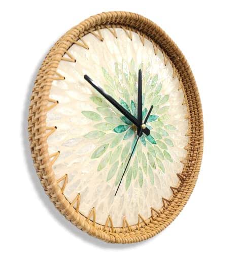 Amazon.com: Handmade Large Wall Clock Unique, Rustic Cottagecore Clocks ...