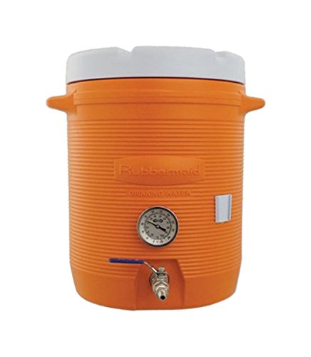 Eagle AG335 Cooler Mash Tun with Thermometer, 10 gal: Amazon.com ...
