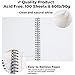 Artecho 9x12" Sketch Book, 100 Sheets (60 lb/90gsm), Spiral Bound, Art Supplies Sketch Pad ...