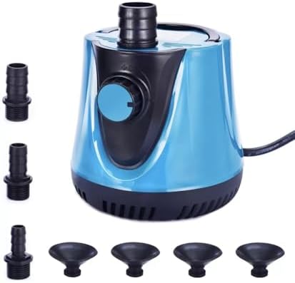Asian Pumps 120W 3000L/hr Bottom Suction Water Fountain Pump with Ultra ...