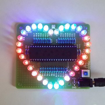STOCK DIY Colorful Heart Shape LED Flashing Kit - : Amazon.in: Electronics