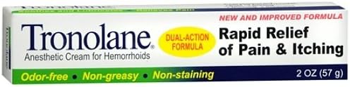 Amazon.com: Tronolane Hemorrhoid Cream, 2 Ounce, Pack of 1 : Health ...