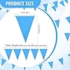Amazon.com: Tatuo 200 Feet Solid Pennant Banners Flags String Triangle ...