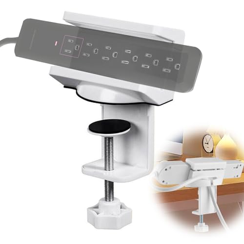 Snapklik.com : Desk Clamp Power Strip Holder, Desk Mount Power Strip ...