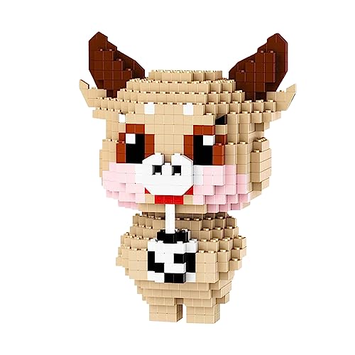Larcele Micro Building Blocks Animal Set, DIY Mini 3D Building Toy ...
