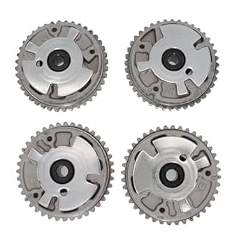Amazon.com: 4PCS Variable Valve Timing Sprocket Camshaft Adjuster VVT Cam Gear 12626160 12626161 ...