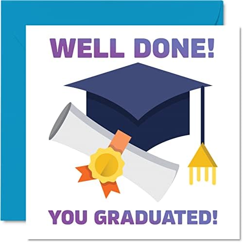 Amazon.com : Well Done Cards - Congratulations Graduation - Graduated ...