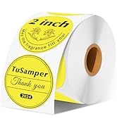 Amazon.com : TuSamper 3 Inch Round Thermal Label Stickers, Self ...