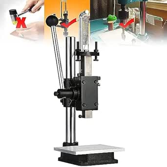 Leather Punch Press Machine - Height Adjustable Hand Press Punching ...