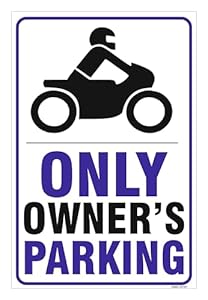 Aditya Sign®Only Owners Parking Sign Board for Office, Industry, Public ...