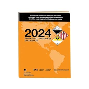 2024 Emergency Response Guidebook (ERG) - English - 4 inch x 5.5 inch ...