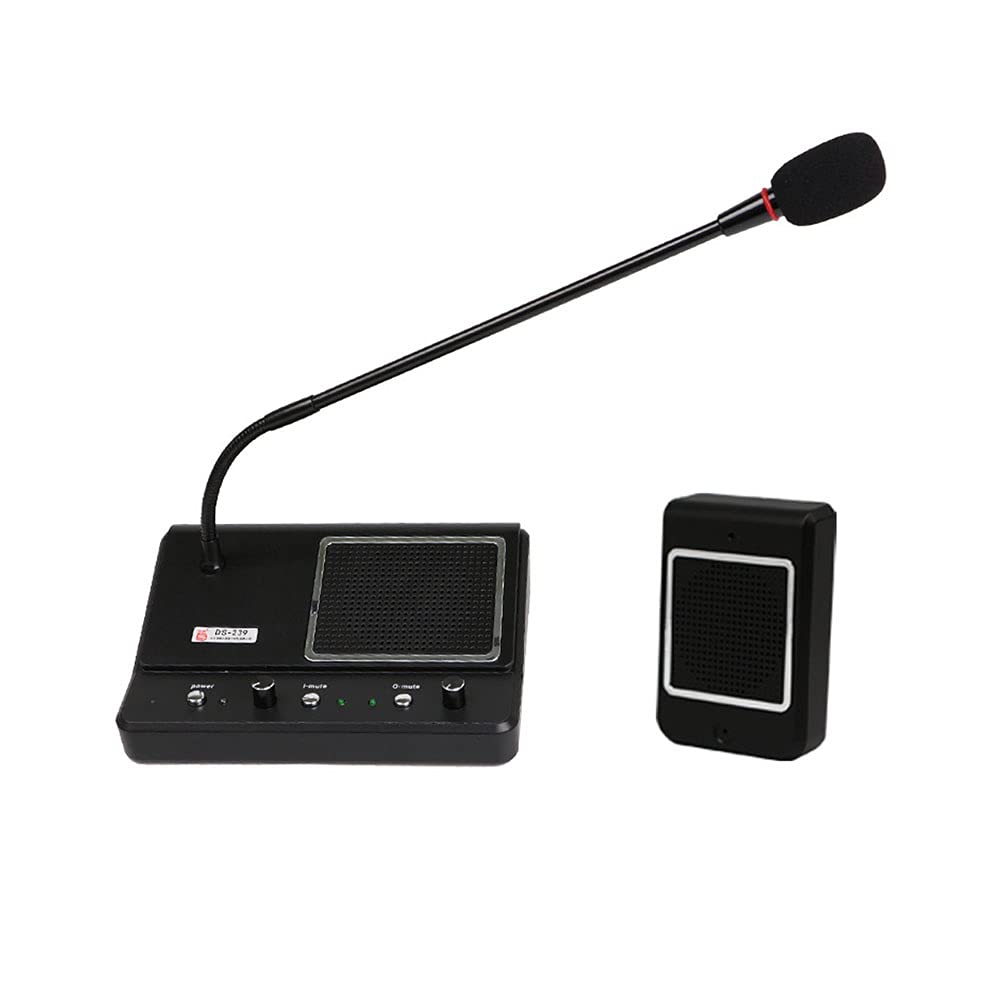 Buy Window Intercom Speaker Microphone Intercom with Volume Control ...