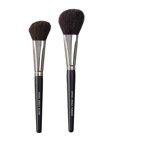 Amazon.com: VEGAN LOVE The Chisel Collection Make Up Brush Set (Chisel Angle Blush, Chisel Angle ...