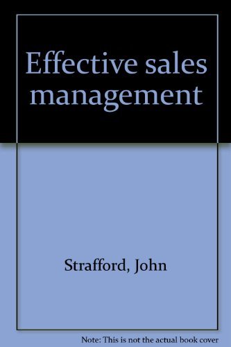 Buy Effective sales management Book Online at Low Prices in India ...
