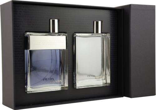 Amazon.com : Prada by Prada for Men. Set-Eau De Toilette Spray 3.4 ...