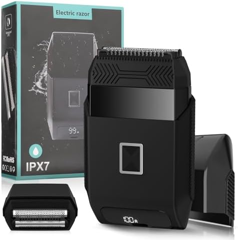 Amazon.com : Suttik Electric Razor Foil Shavers for Men, Compact ...