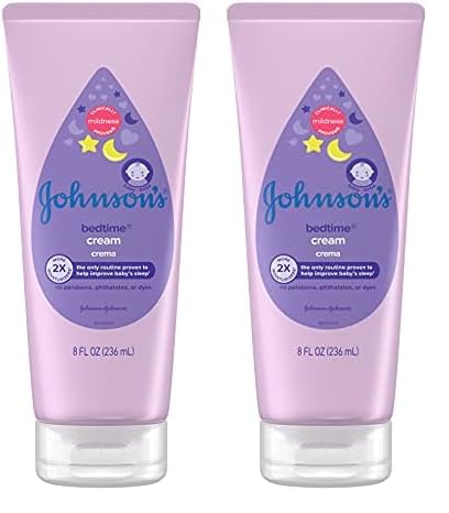 Amazon.com: Johnson's Baby Bedtime Moisturizing Body Cream, Relaxing ...