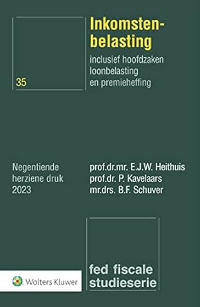 Inkomstenbelasting: inclusief hoofdzaken loonbelasting en premieheffing ...