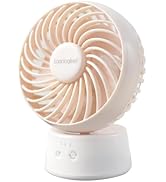 Amazon.com: NECONCET Portable Oscillating Desk Fan Handheld Table Fan ...