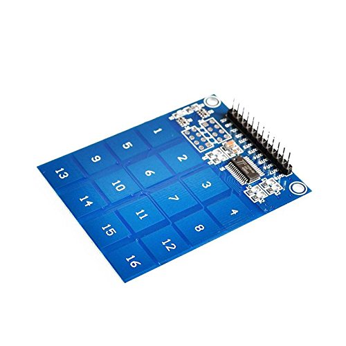 TTP229 16-way touch module Capacitive touch switch digital touch sensor ...