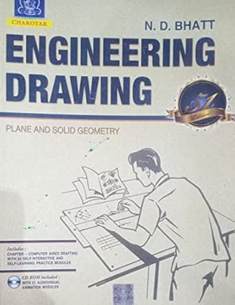 Engineering Drawing By ND Bhatt (S) : ND Bhatt: Amazon.in: Books